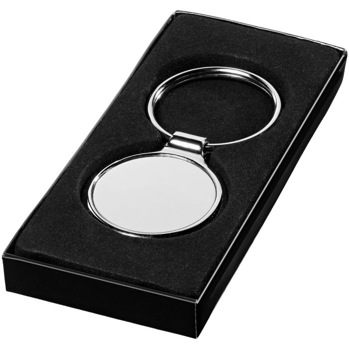 Promotional Orlene Round Keychain from Fluid Branding | Other Keyrings