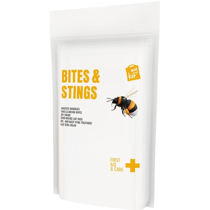 Promotional Mykit Bites & Stings First Aid With Paper Pouch from Fluid ...