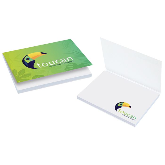 Promotional Sticky-Smart Cover Notes - A7 from Fluid Branding | Sticky ...