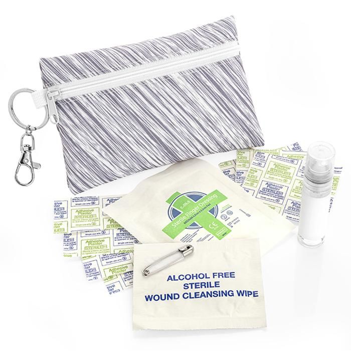 Promotional First Aid Kit Pouch On A Clip from Fluid Branding | First ...