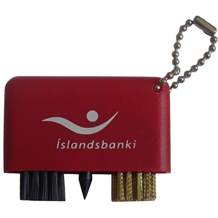 Promotional Multi-Tool Brush Keyring from Fluid Branding | Golf Tools