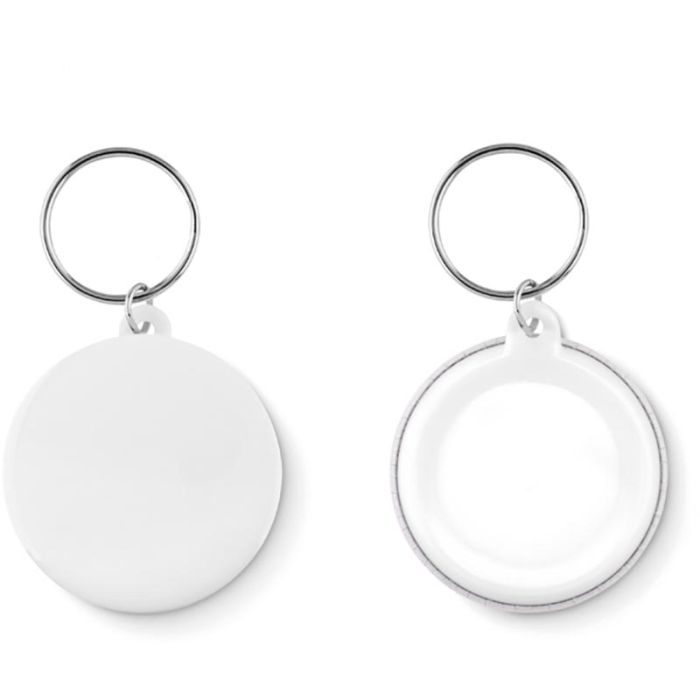 Promotional Pin Key Small Pin Button Key Ring from Fluid Branding | Badges