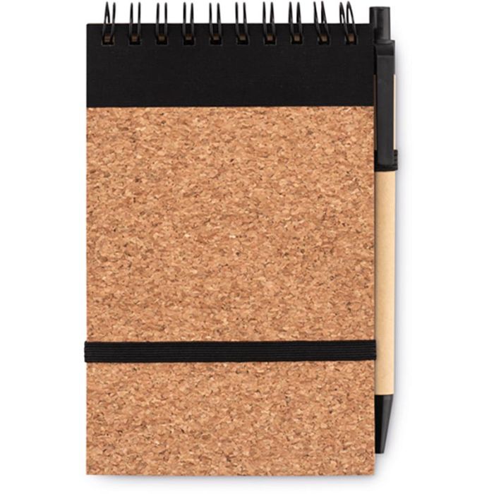 Promotional Sonoracork A6 Cork Notebook With Pen from Fluid Branding | Notebooks