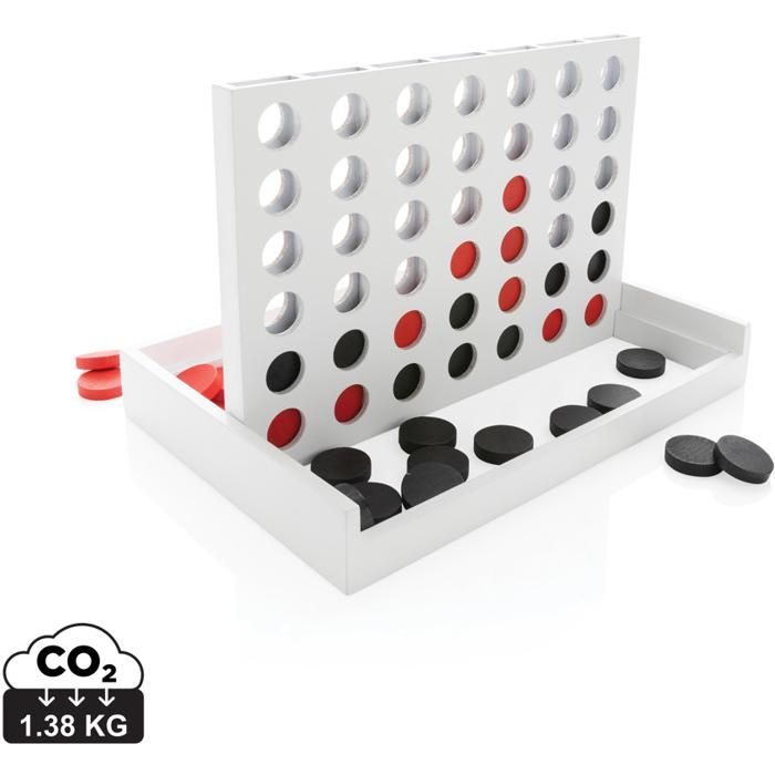Promotional Connect Four Wooden Game from Fluid Branding | Indoor Toys ...