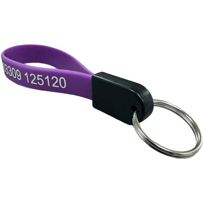 Promotional Silicone Loop Keyrings from Fluid Branding | Other Keyrings