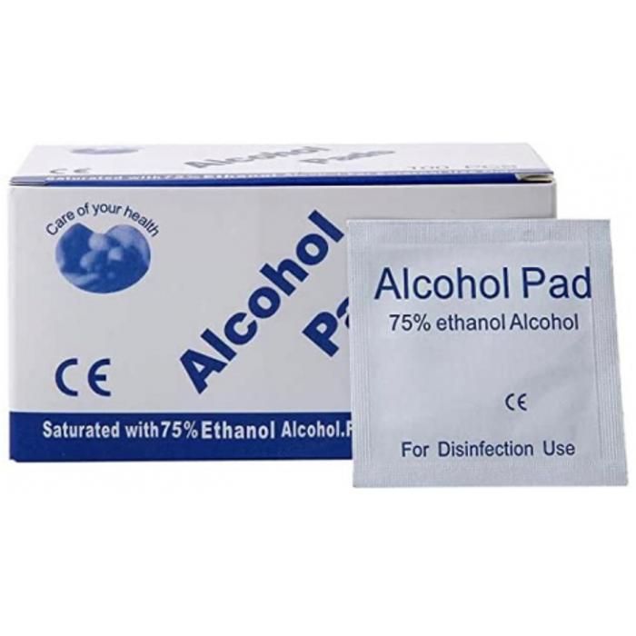 Disposable Alcohol Wipes 100S Unbranded