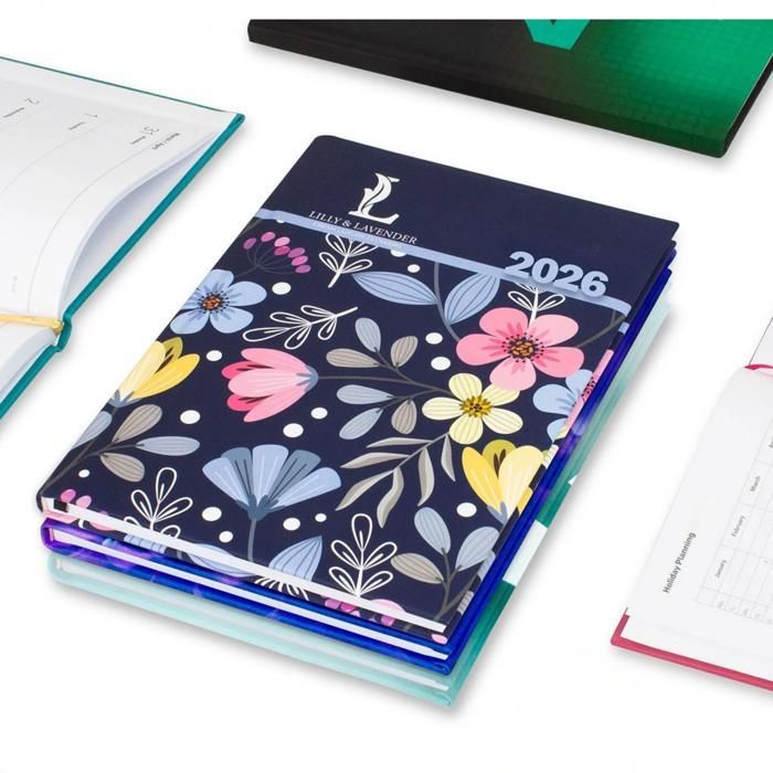 Promotional Bespoke B5 Week-To-View Diary Full Colour Cover from Fluid ...