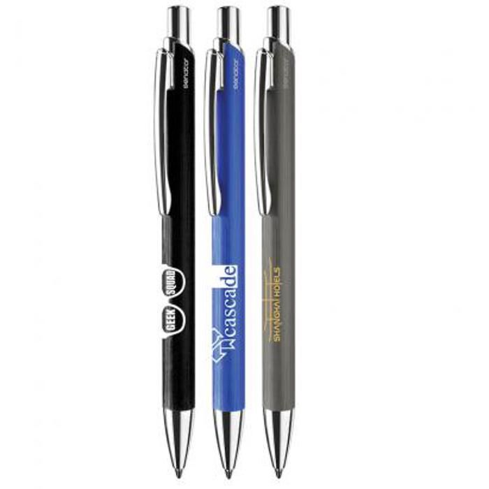 Promotional Senator Arvent Glossy Ball Pen Push Ball Pen, Barrel: Metal ...