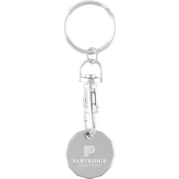Branded Trolley Coins & Tokens | Branded Keyrings | Fluid Branding