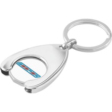 Branded Trolley Coins & Tokens | Branded Keyrings | Fluid Branding