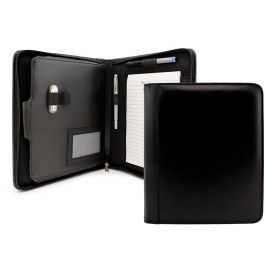 Promotional Deluxe Sandringham Nappa Leather Compendium Folder With ...