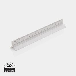 Promotional 15Cm. Aluminum Triangular Ruler from Fluid Branding | Tape ...